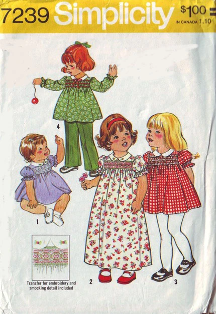 Simplicity 7239 B | Vintage Sewing Patterns | Fandom