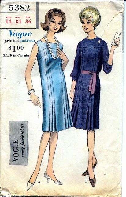 Vogue 5382 A | Vintage Sewing Patterns | Fandom