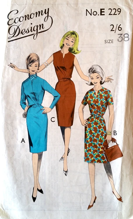 Economy Design E229 | Vintage Sewing Patterns | Fandom