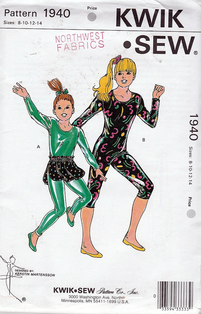 Kwik Sew 1940 | Vintage Sewing Patterns | Fandom
