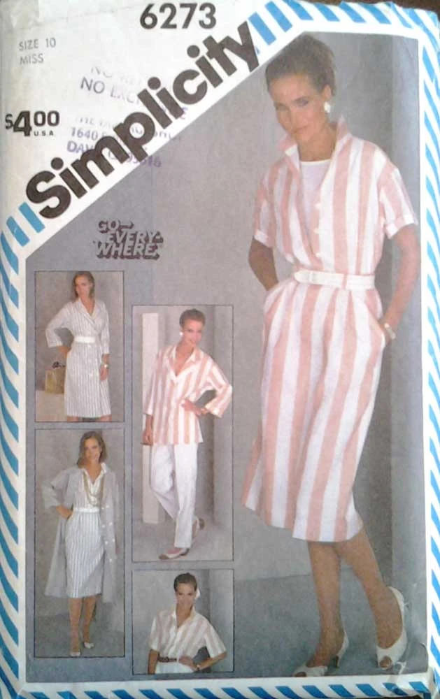 Simplicity 6273 B | Vintage Sewing Patterns | Fandom