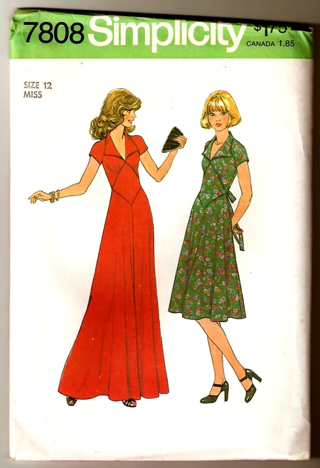 Simplicity 7808 B | Vintage Sewing Patterns | Fandom