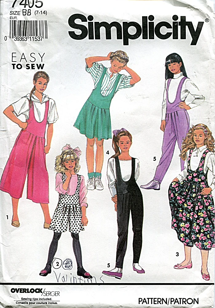 Simplicity 7405 A | Vintage Sewing Patterns | Fandom