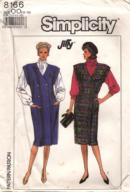 Simplicity 8166 C | Vintage Sewing Patterns | Fandom