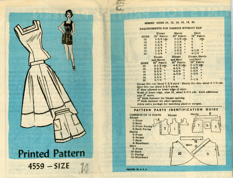 Anne Adams 4559 | Vintage Sewing Patterns | Fandom