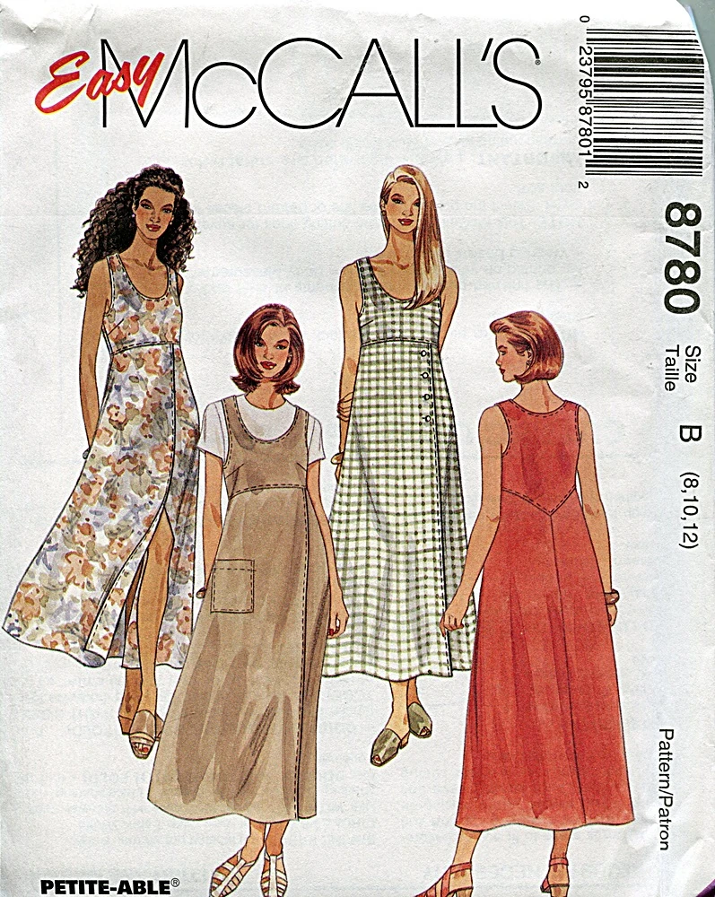 McCall's 8780 | Vintage Sewing Patterns | Fandom
