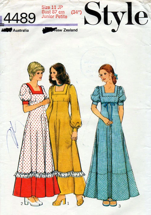 Style 4489 | Vintage Sewing Patterns | Fandom