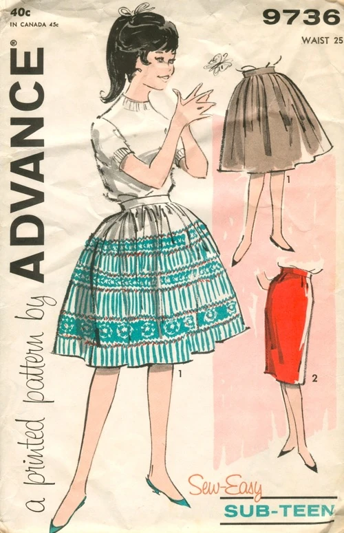 Advance 9736 | Vintage Sewing Patterns | Fandom