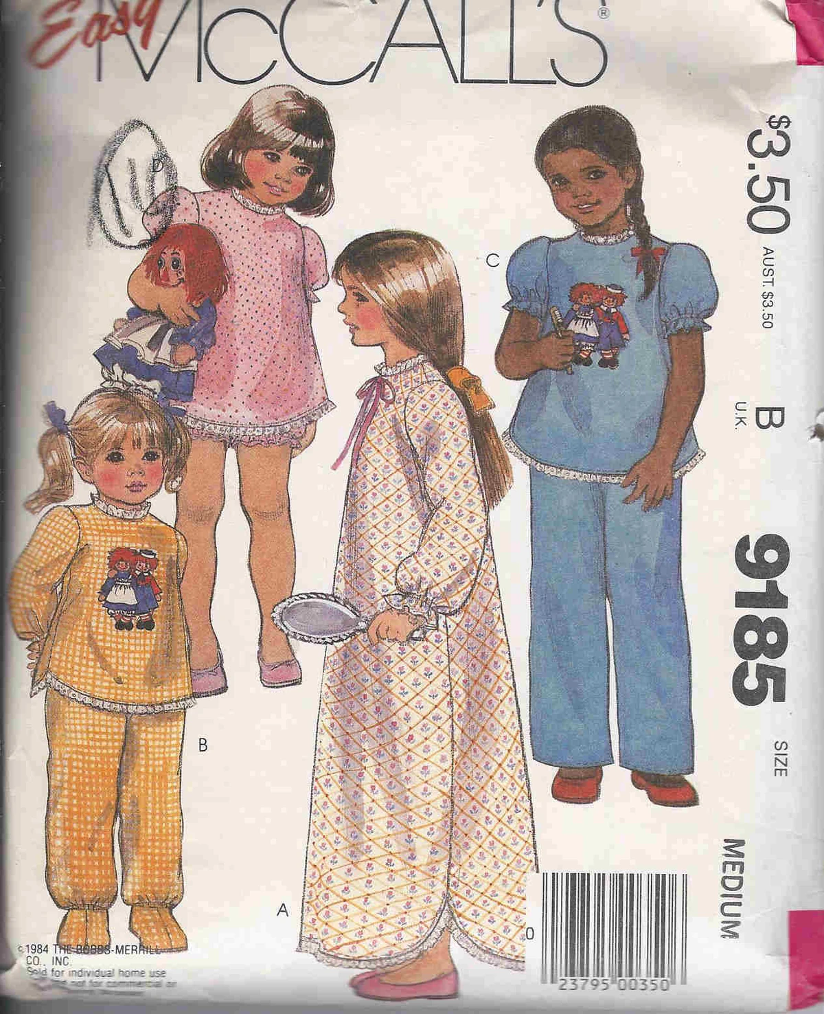 McCall's 9185 A | Vintage Sewing Patterns | Fandom