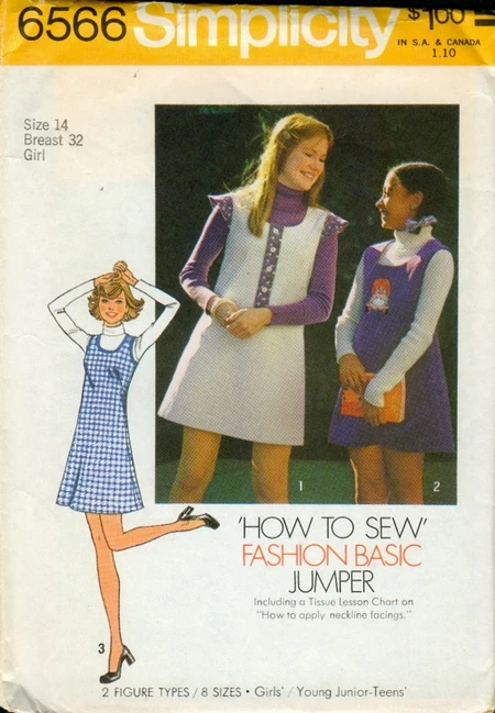 Simplicity 6566 | Vintage Sewing Patterns | Fandom