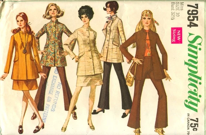 Simplicity 7954 | Vintage Sewing Patterns | Fandom