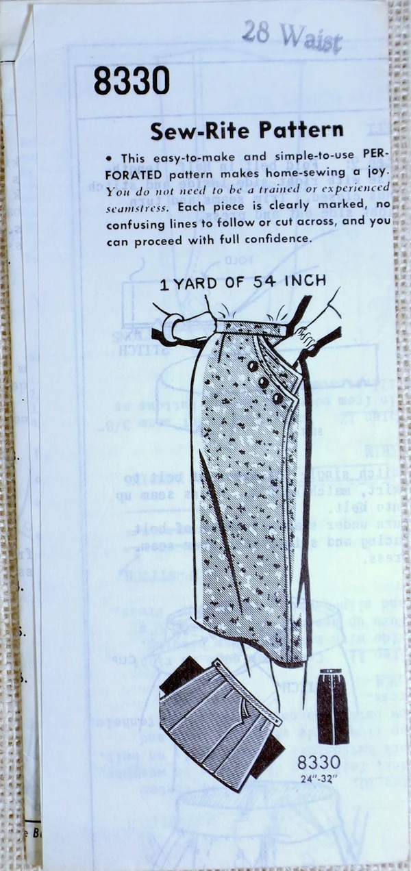 Sew-Rite 8330 | Vintage Sewing Patterns | Fandom