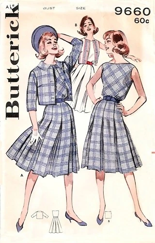 Butterick 9660 | Vintage Sewing Patterns | Fandom
