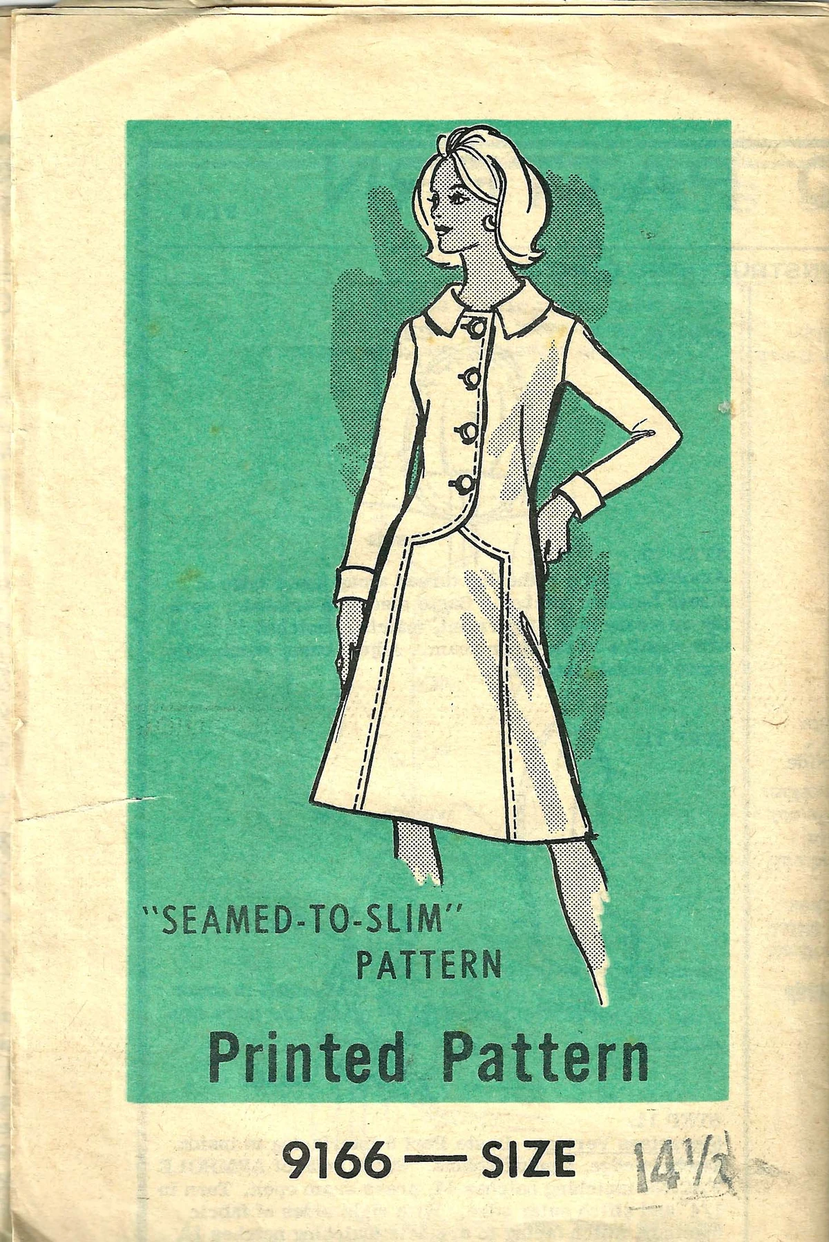 Mail Order 9166 B | Vintage Sewing Patterns | Fandom