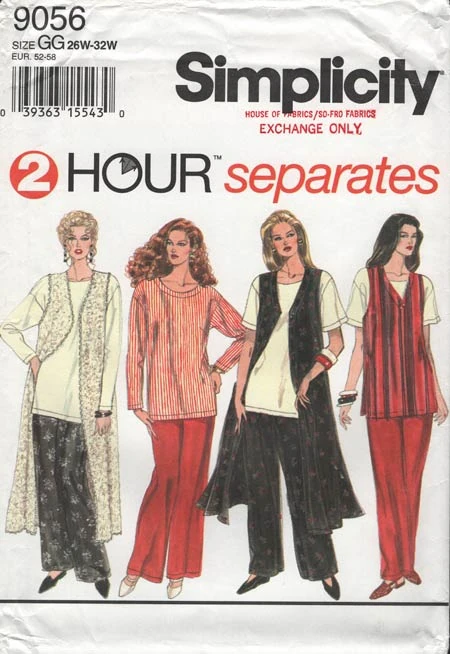 Simplicity 9056 A | Vintage Sewing Patterns | Fandom