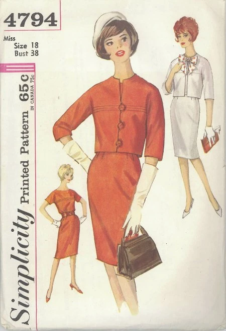 Simplicity 4794 A | Vintage Sewing Patterns | Fandom