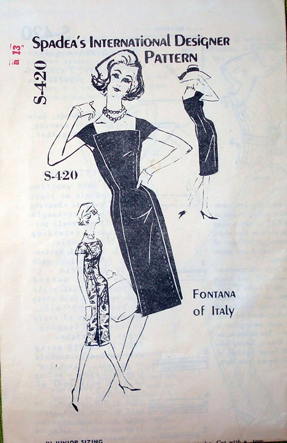 Spadea S-420 | Vintage Sewing Patterns | Fandom