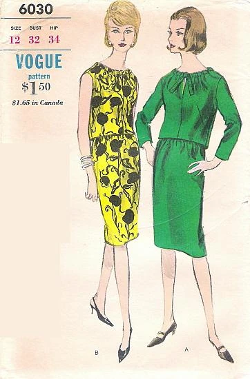 Vogue 6030 | Vintage Sewing Patterns | Fandom