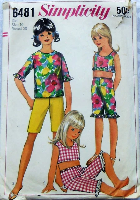 Simplicity 6481 | Vintage Sewing Patterns | Fandom