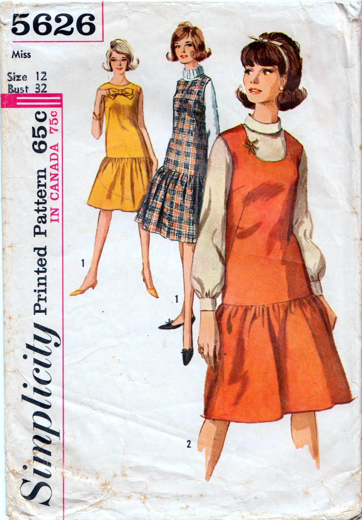 Simplicity 5626 B | Vintage Sewing Patterns | Fandom
