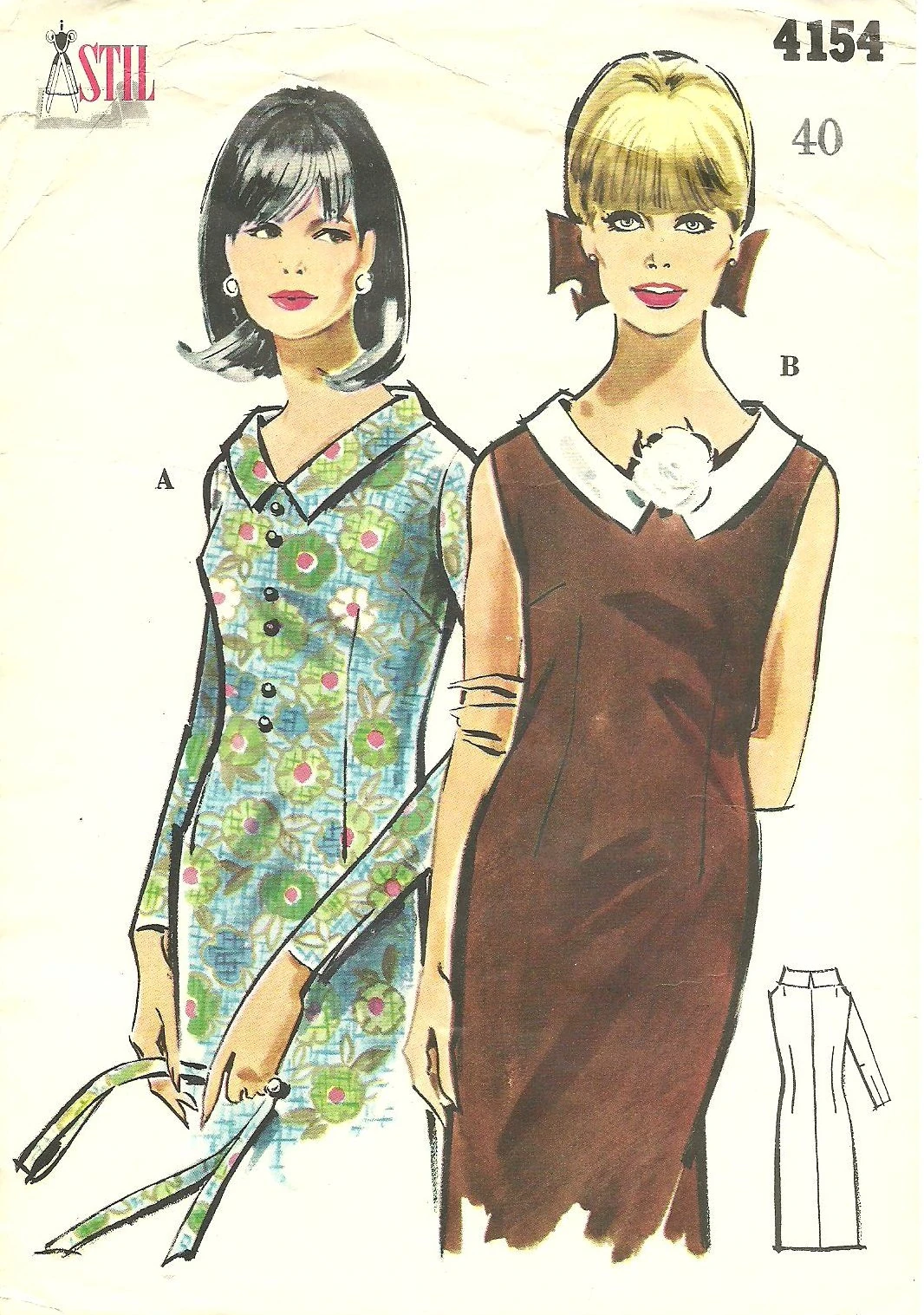 Stil 4154 | Vintage Sewing Patterns | Fandom