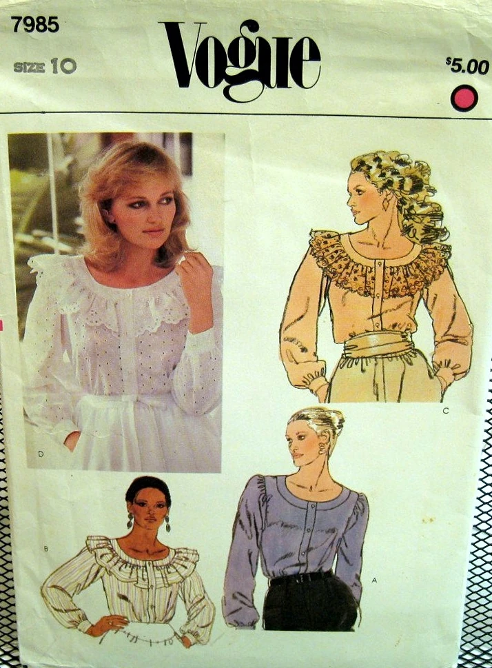 Vogue 7985 B | Vintage Sewing Patterns | Fandom