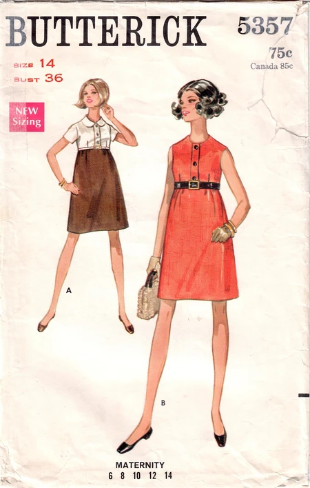 Butterick 5357 A | Vintage Sewing Patterns | Fandom
