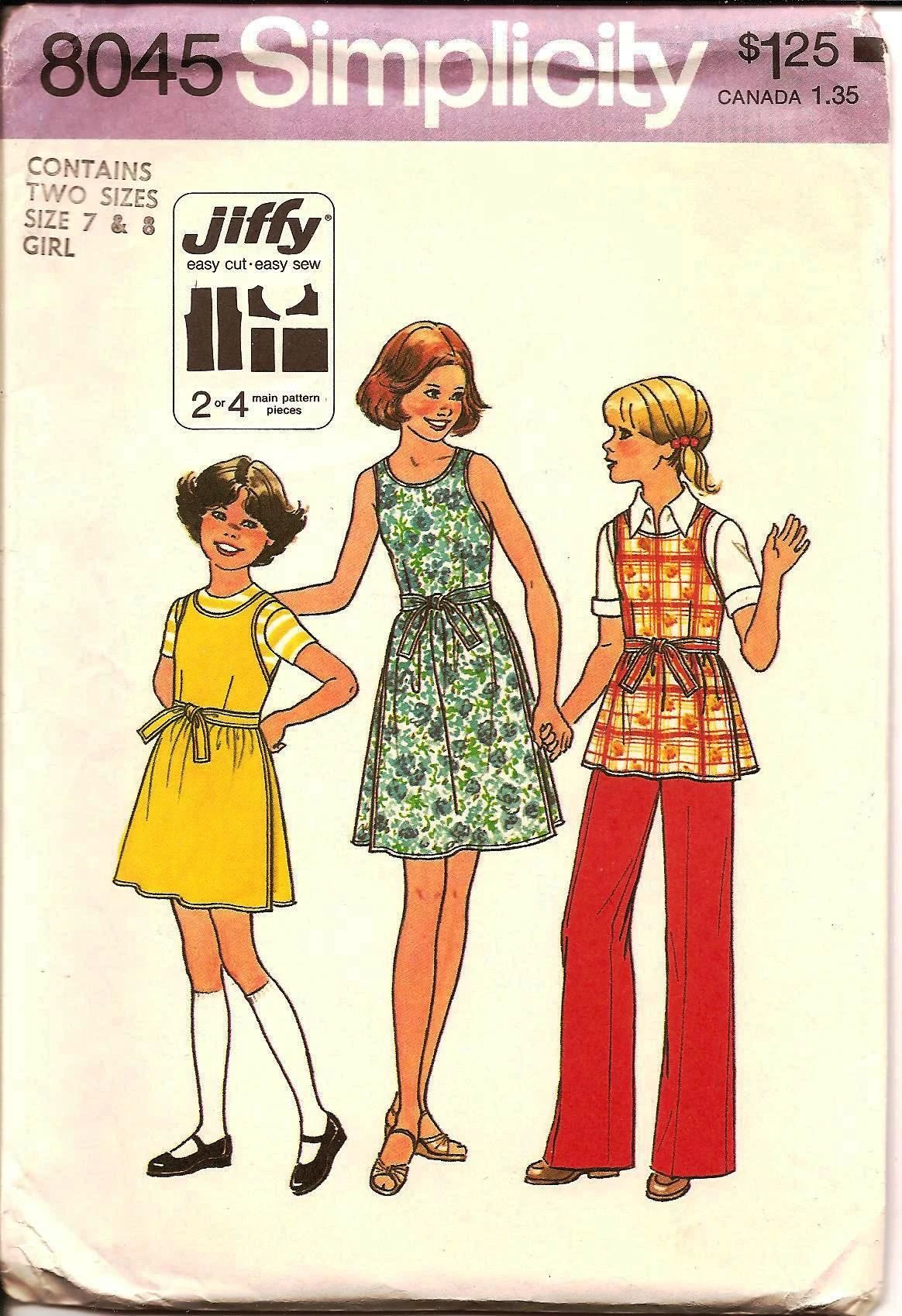 Simplicity 8045 A | Vintage Sewing Patterns | Fandom