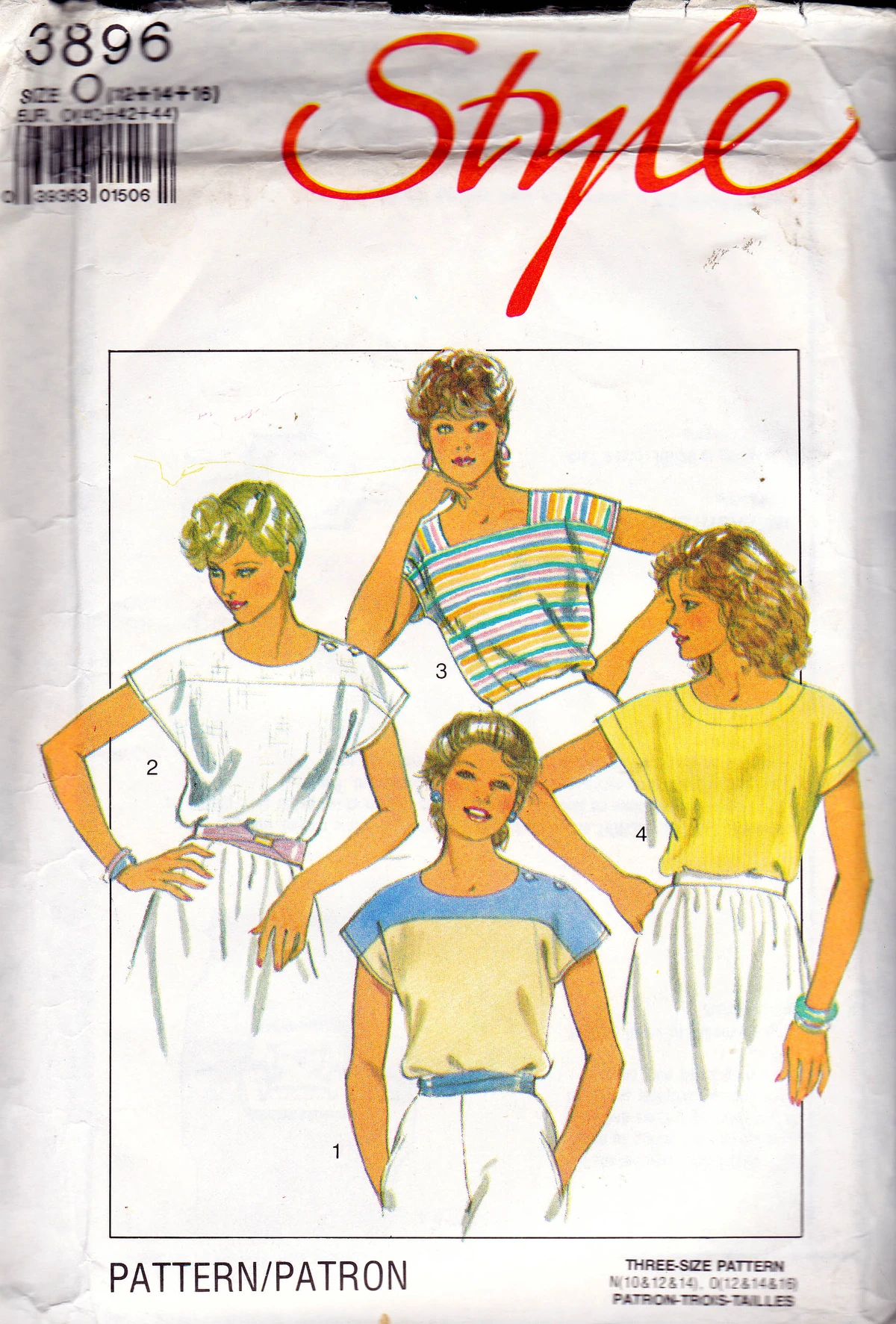 Style 3896 A | Vintage Sewing Patterns | Fandom