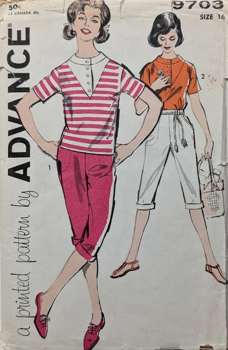 Advance 9703 | Vintage Sewing Patterns | Fandom