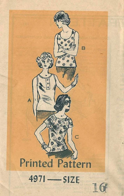 Mail Order 4971 | Vintage Sewing Patterns | Fandom
