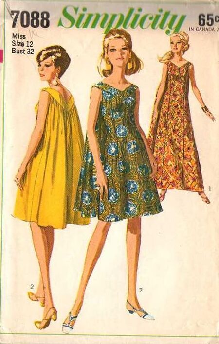 Simplicity 7088 | Vintage Sewing Patterns | Fandom Simplicity 7088 | Vintage Sewing Patterns | Fandom