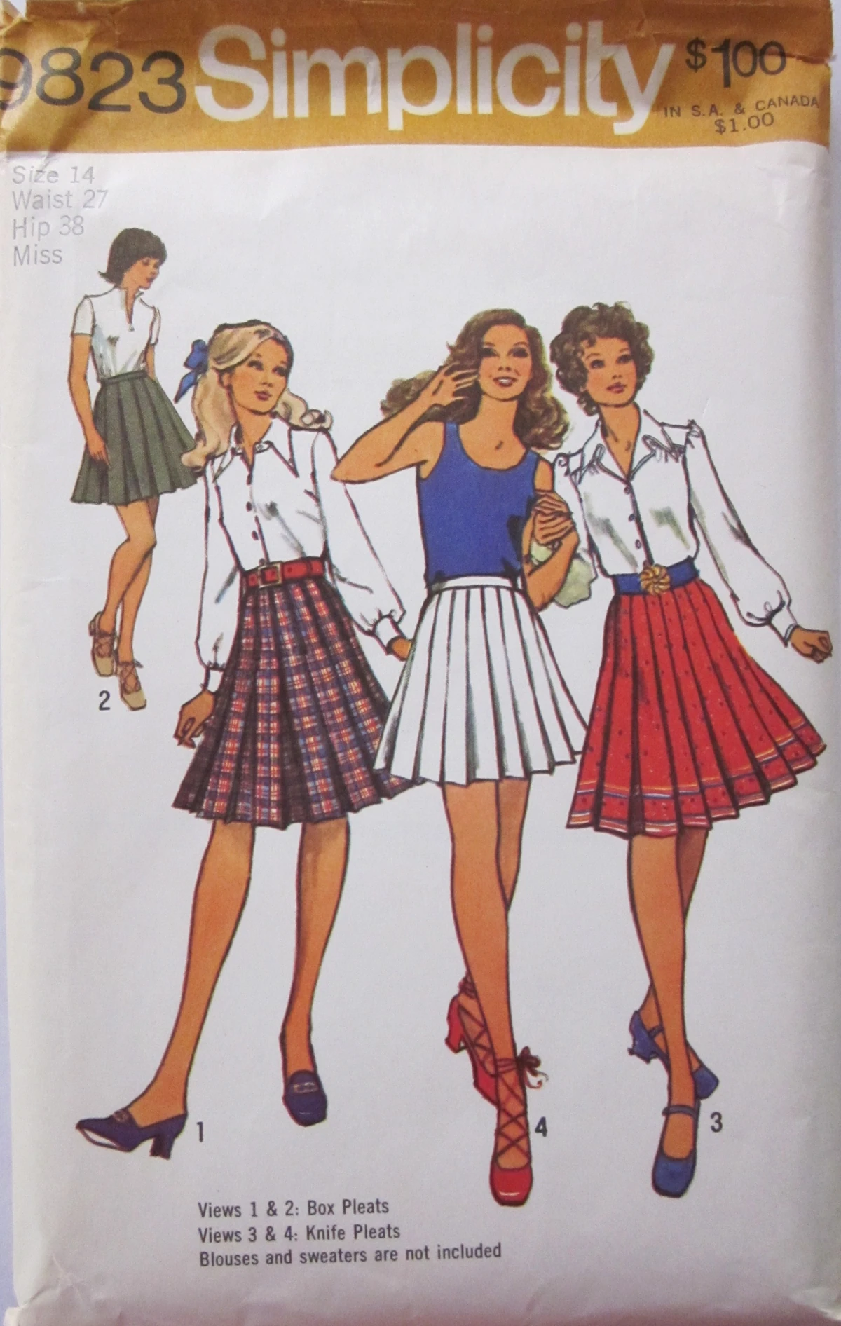 Simplicity 9823 | Vintage Sewing Patterns | Fandom