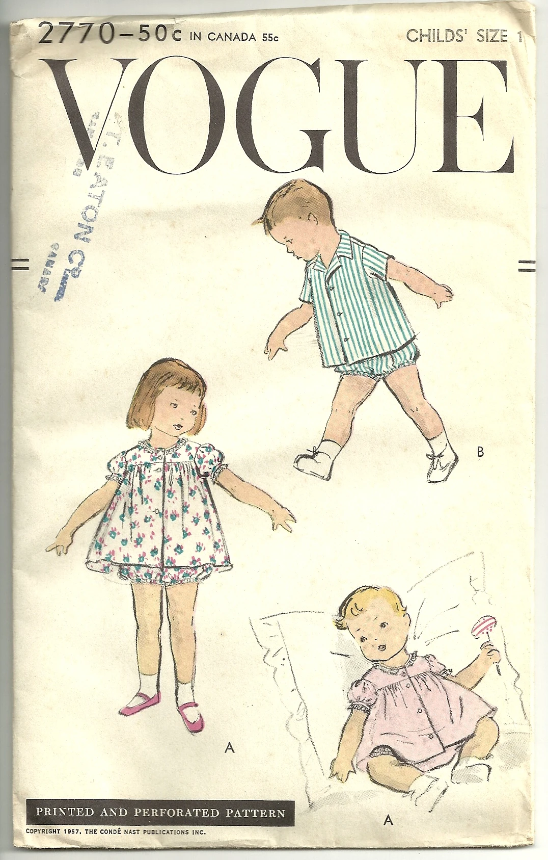 Vogue 2770 A | Vintage Sewing Patterns | Fandom