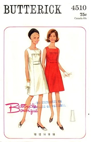 Butterick 4510 A | Vintage Sewing Patterns | Fandom