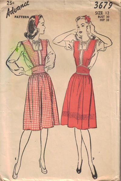 Advance 3679 | Vintage Sewing Patterns | Fandom