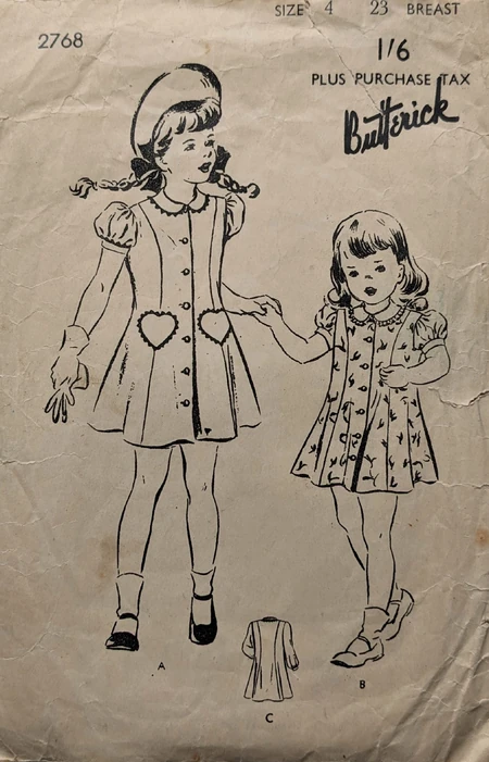 Butterick 2768 | Vintage Sewing Patterns | Fandom