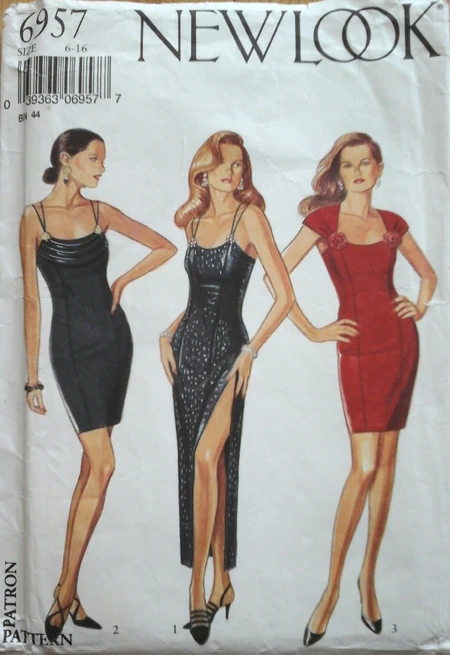 New Look 6957 | Vintage Sewing Patterns | Fandom