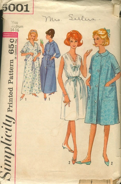 Simplicity 5001 | Vintage Sewing Patterns | Fandom