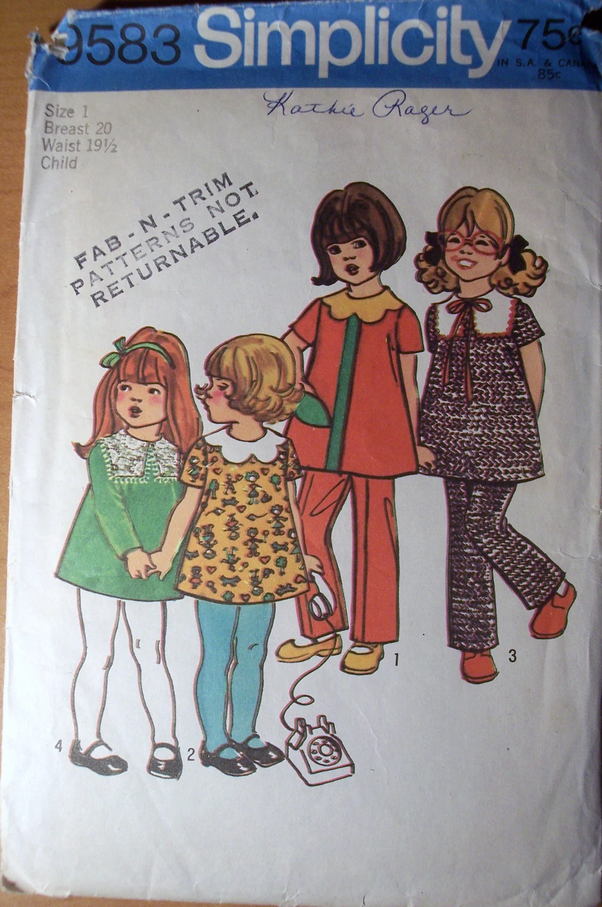 Simplicity 9583 | Vintage Sewing Patterns | Fandom