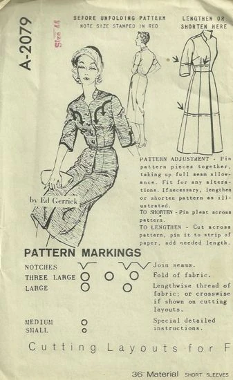Spadea A-2079 | Vintage Sewing Patterns | Fandom