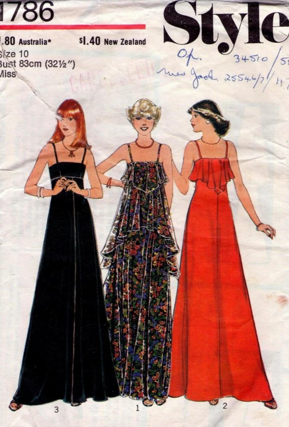 Style 1786 | Vintage Sewing Patterns | Fandom