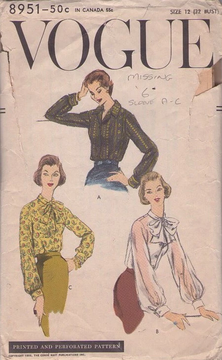 Vogue 8951 | Vintage Sewing Patterns | Fandom