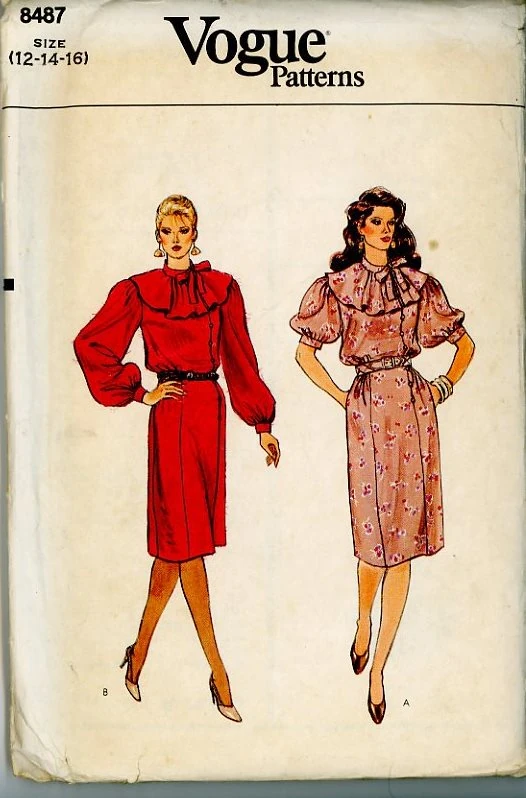 Vogue 8487 B | Vintage Sewing Patterns | Fandom