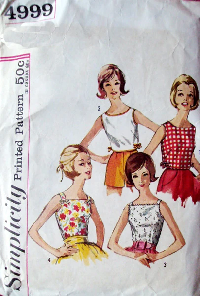 Simplicity 4999 A | Vintage Sewing Patterns | Fandom
