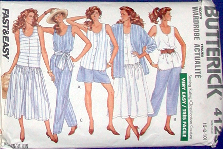 Butterick 4125 C | Vintage Sewing Patterns | Fandom