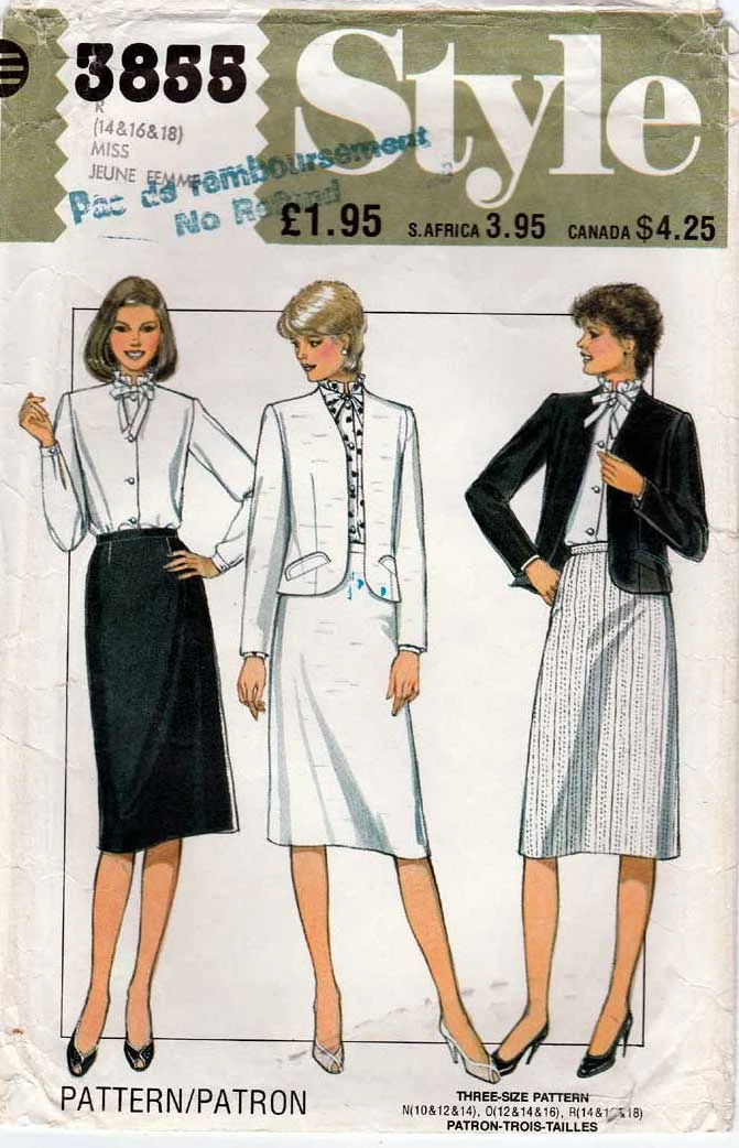 Style 3855 | Vintage Sewing Patterns | Fandom