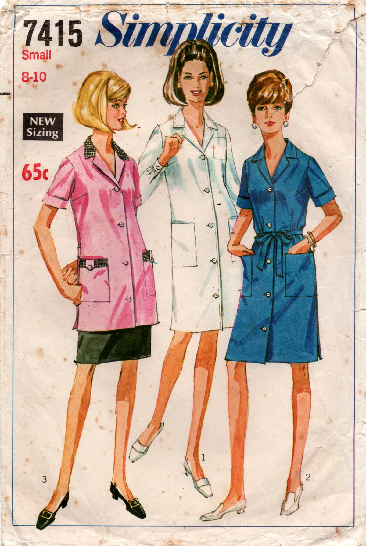 Simplicity 7415 B | Vintage Sewing Patterns | Fandom