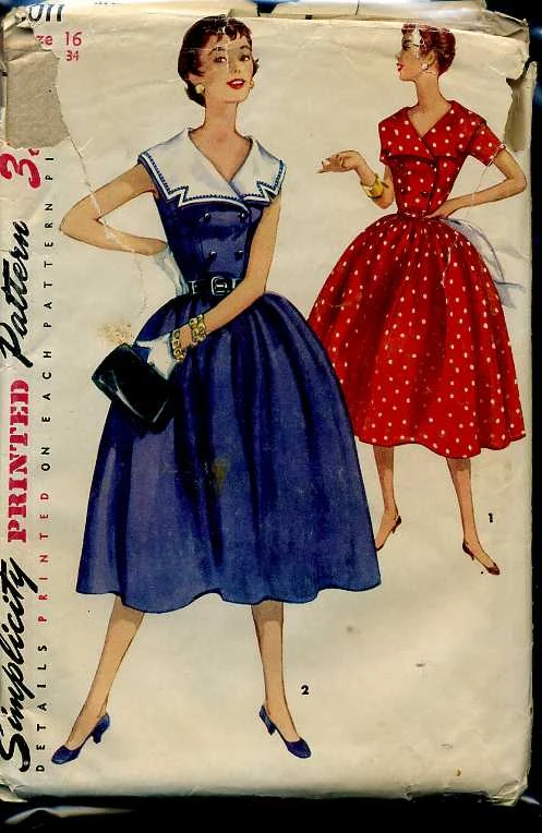 Simplicity 1011 A | Vintage Sewing Patterns | Fandom