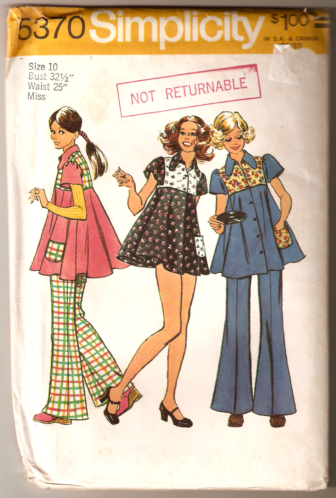 Simplicity 5370 | Vintage Sewing Patterns | Fandom